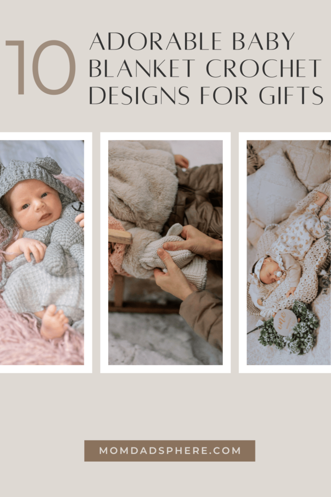 10 Adorable Baby Blanket Crochet Designs for Gifts - Mom Dad Sphere ...