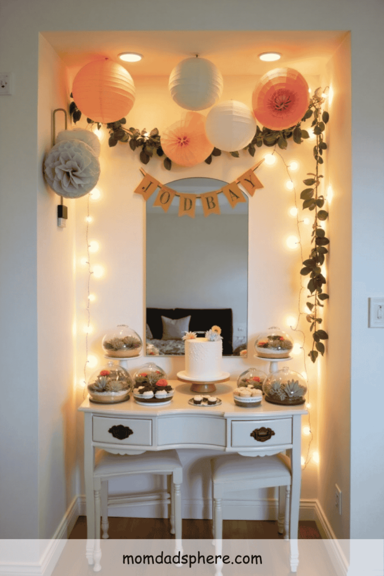 55 Unique Baby Shower Decorations for Small Spaces - Mom Dad Sphere ...