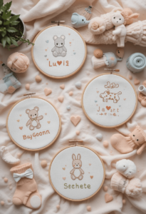 60 DIY Baby Embroidery Ideas to Personalize Your Nursery - Mom Dad ...