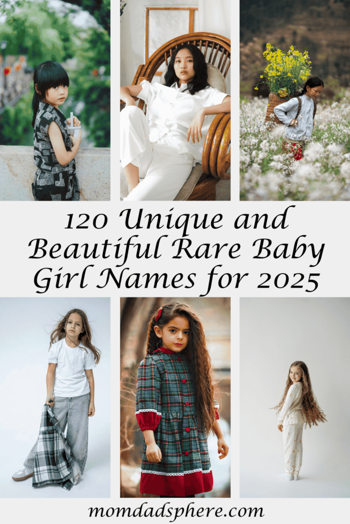 120 Unique and Beautiful Rare Baby Girl Names for 2025 - Mom Dad Sphere ...