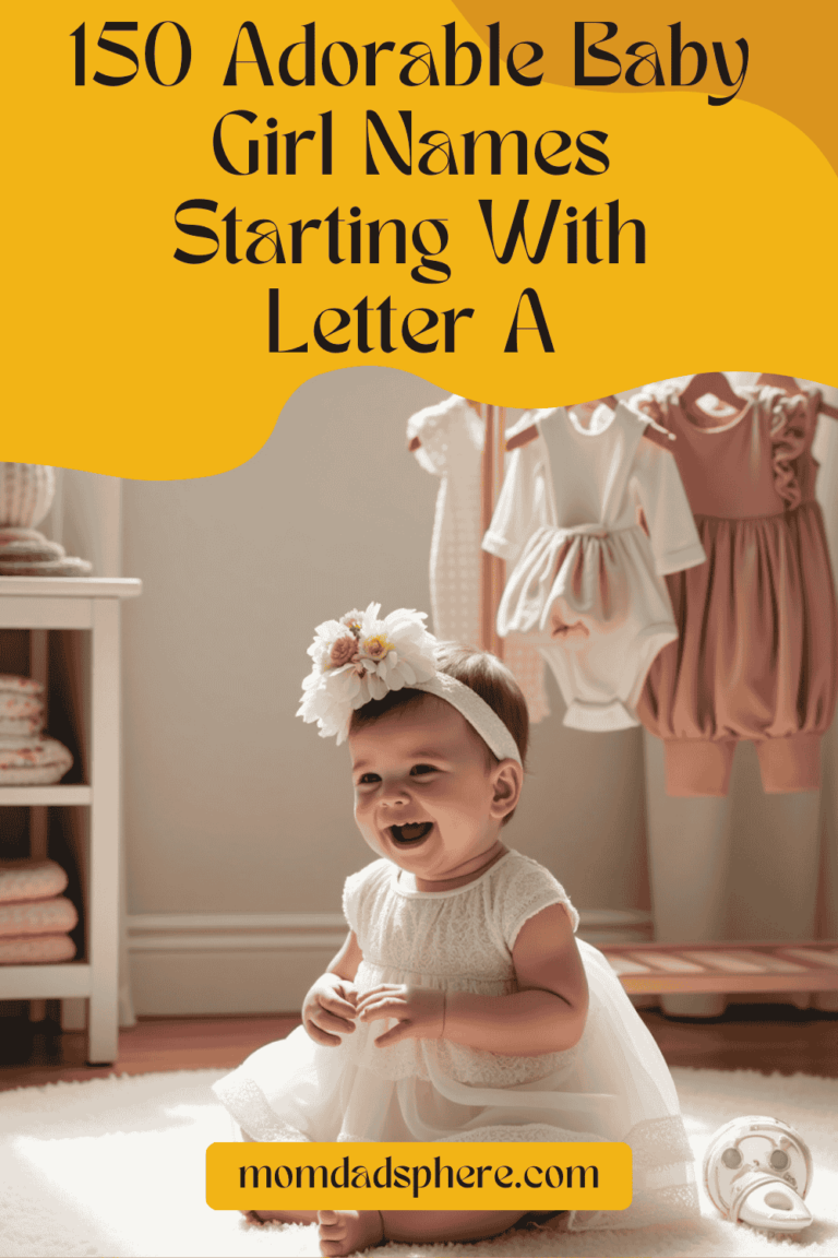 150 Adorable Baby Girl Names Starting With Letter A for Your Little ...
