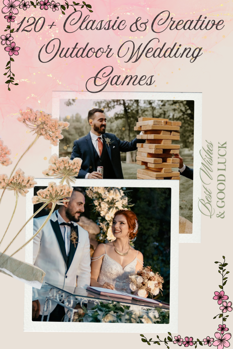 120+ Classic & Creative Outdoor Wedding Games for Every Couple - Mom ...