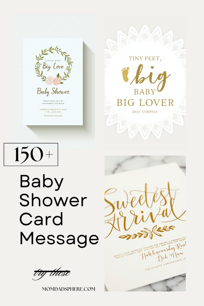 150+ Baby Shower Card Messages to Warm the Parents Hearts - Mom Dad ...