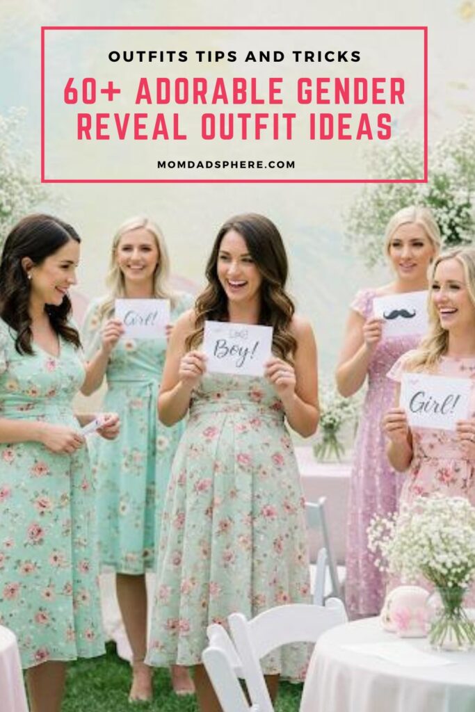 60+ Adorable Gender Reveal Outfit Ideas for Your Special Day - Mom Dad ...