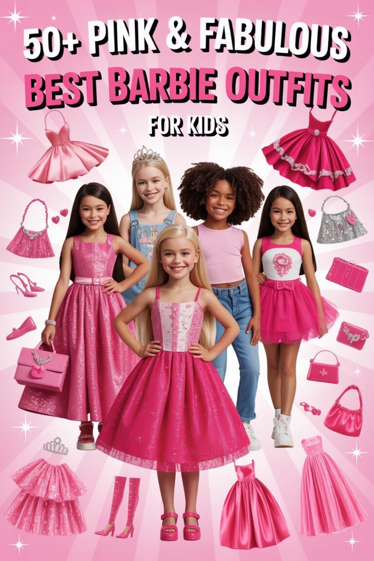 50+ Pink & Fabulous Best Barbie Outfits for Kids