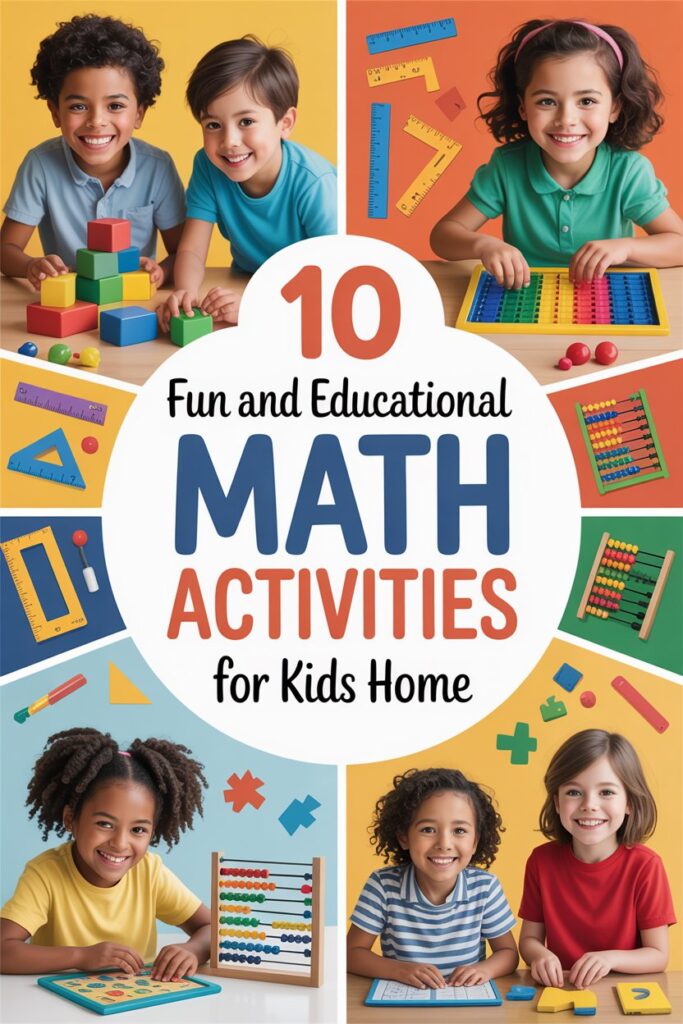 10+ Fun & Educational Math Activities for Kids at Home - Mom Dad Sphere ...